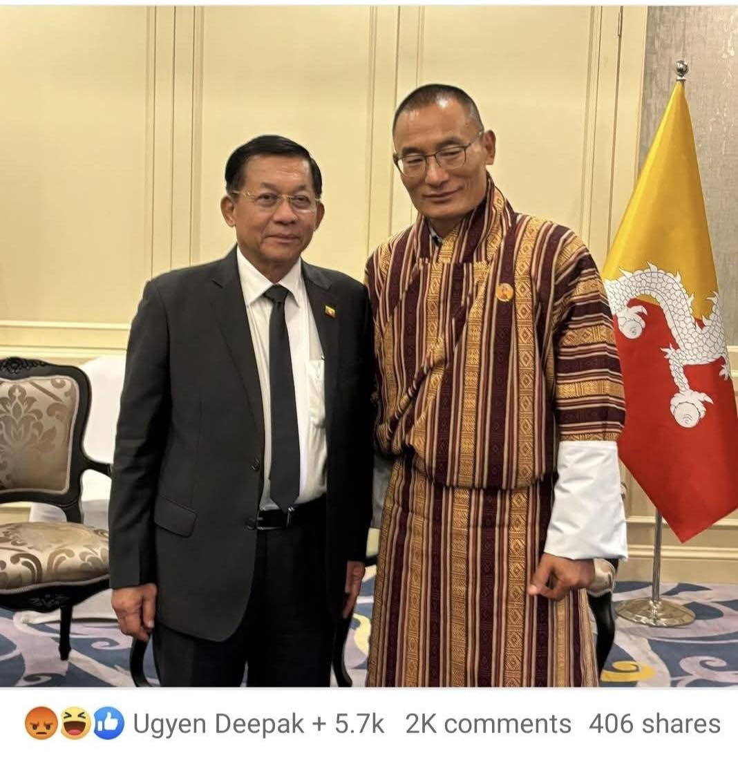 Bhutan PM’s Praise for ICC-Wanted Junta Leader Sparks Global Firestorm | Bhutan News Network